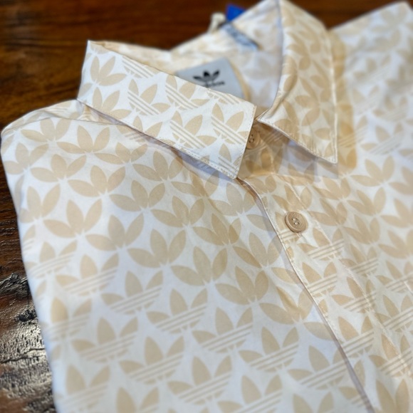 adidas Originals | Shirts | Nwt Adidas Originals Monogram All Over ...